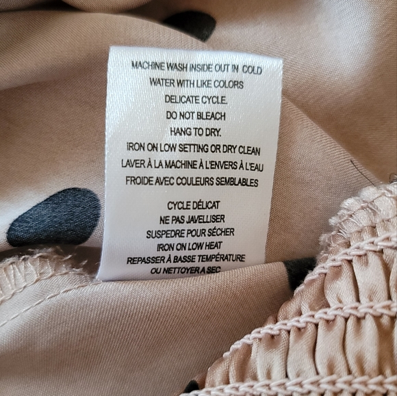 Haver London | Tops | Haver London Frilly Polka Dot Top | Poshmark